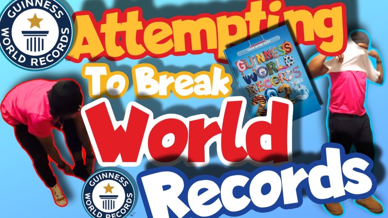 I tried breaking Guinness world records ( V7:100!) - YouTube