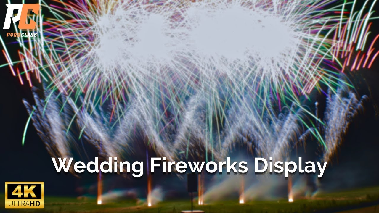 Fireworks show - Wedding Fireworks Display - YouTube