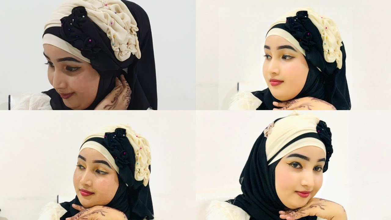 1 simple hijaab style by adna henna - YouTube
