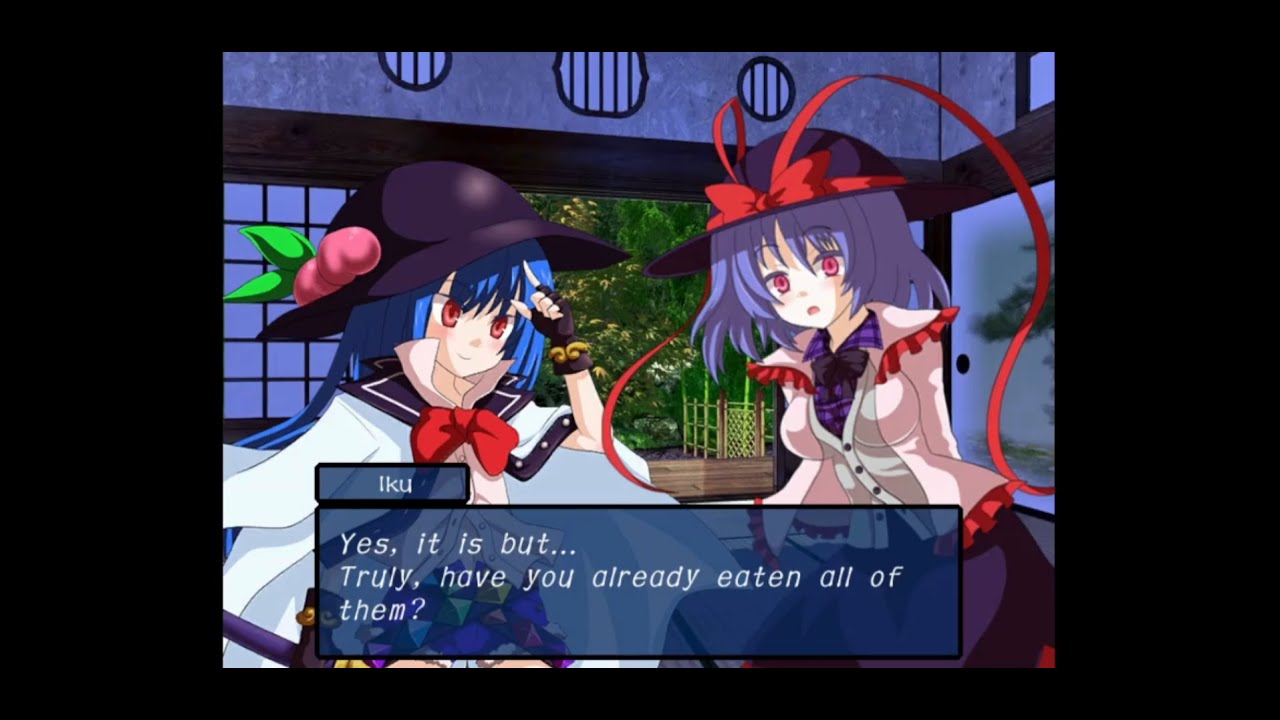 Tenshi & Iku Support Dialogues (B-S) - Touhou Gensou No Keifu ~ Hajimari No Miko (fangame) - YouTube