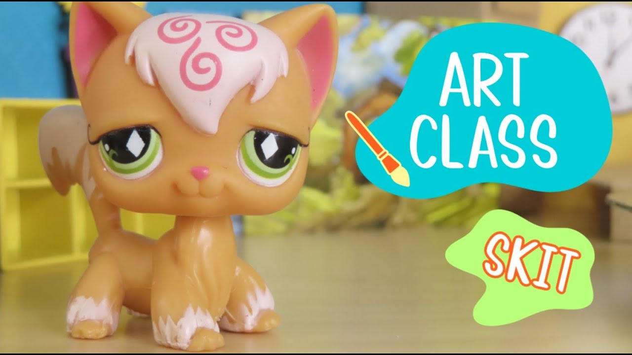 LPS: Art Class {Skit} - YouTube