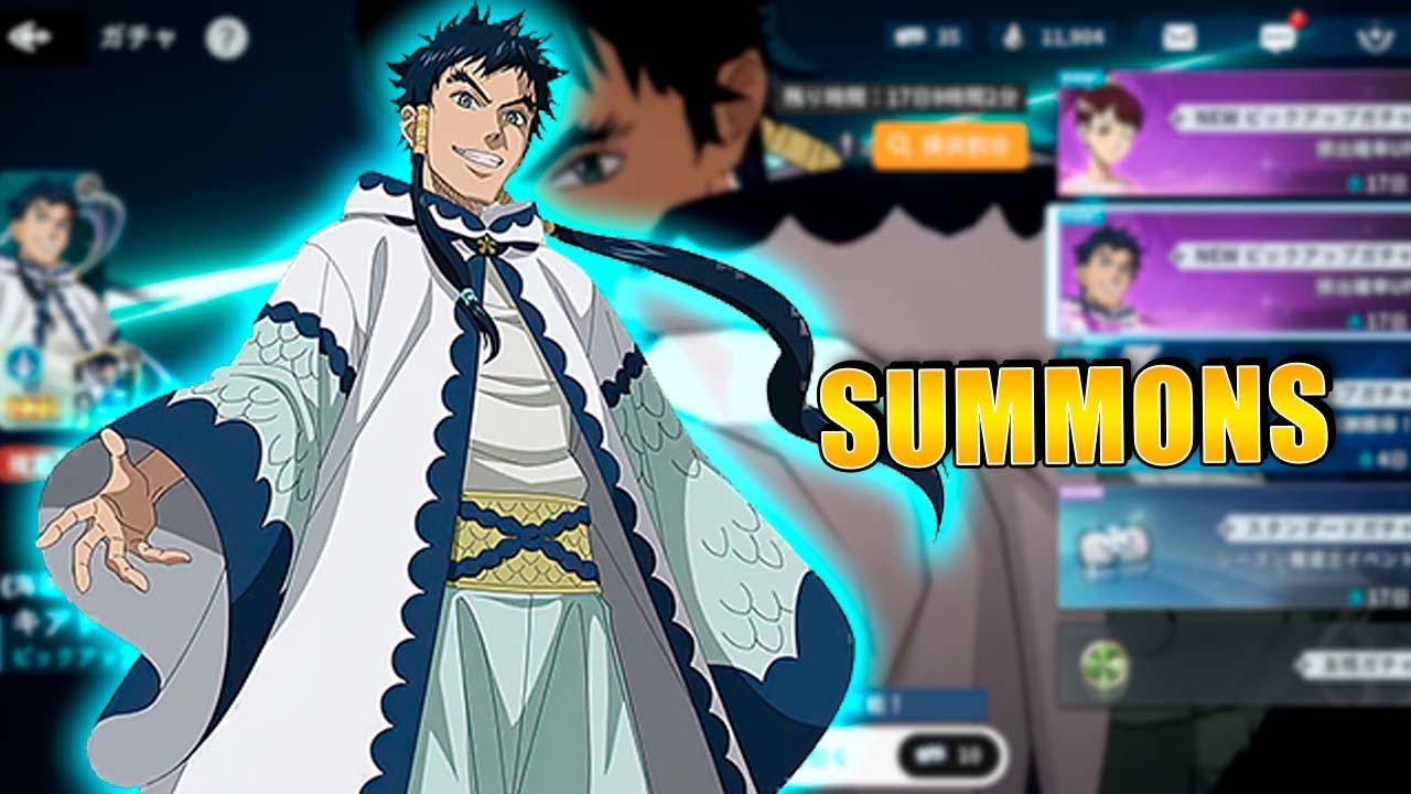 Summons Kiato Black Clover Mobile Youtube