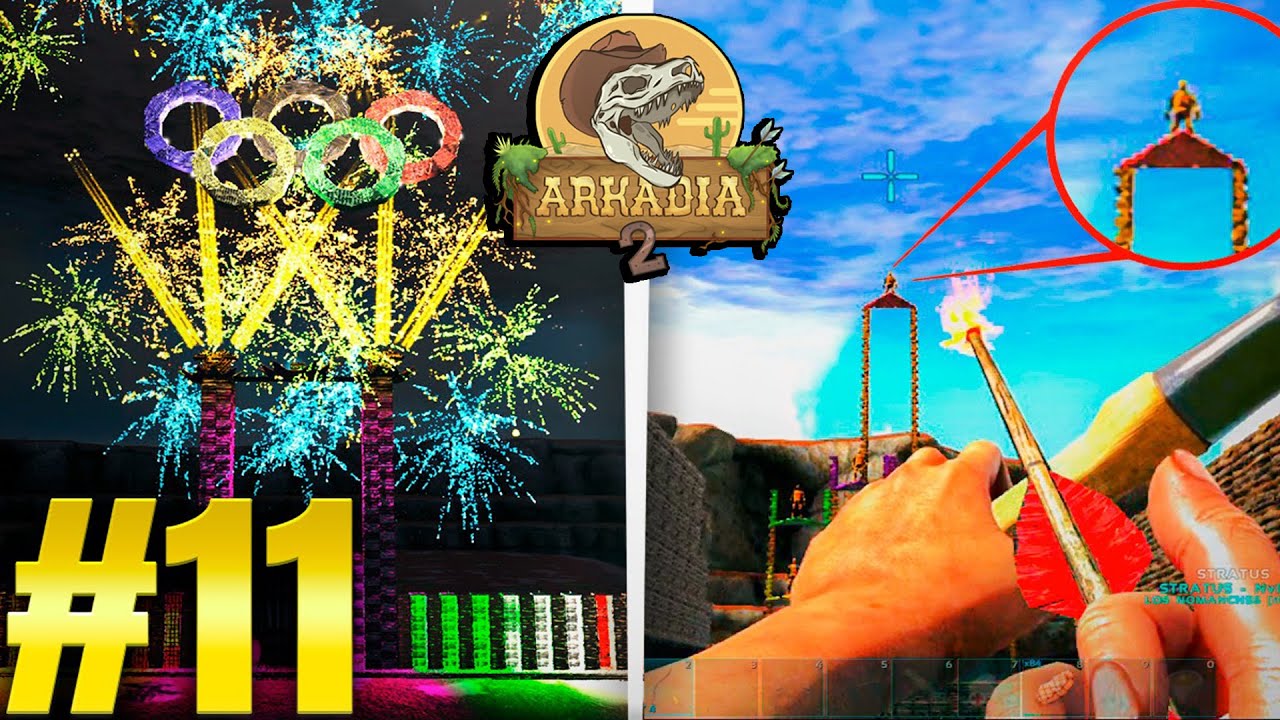 SUBASTA Y OLIMPIADAS 😱 ARKADIA 2 #11 🔥 ARK - YouTube