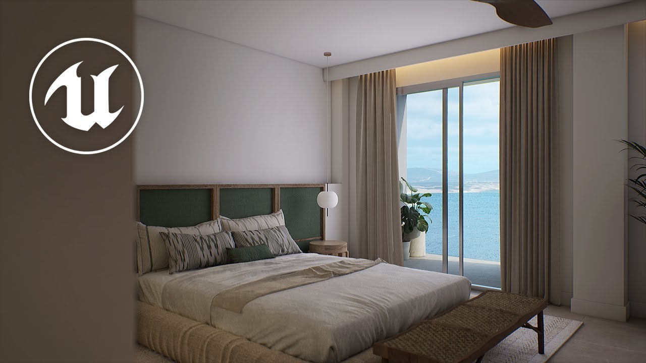 Interactive Virtual Tour of a Hotel Room in Unreal Engine 5 - YouTube