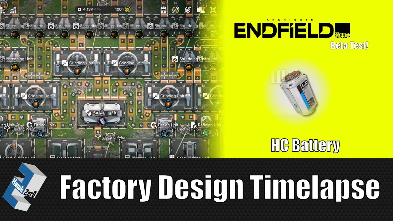 HC Battery - Factory Build | Arknights: Beta Test - YouTube