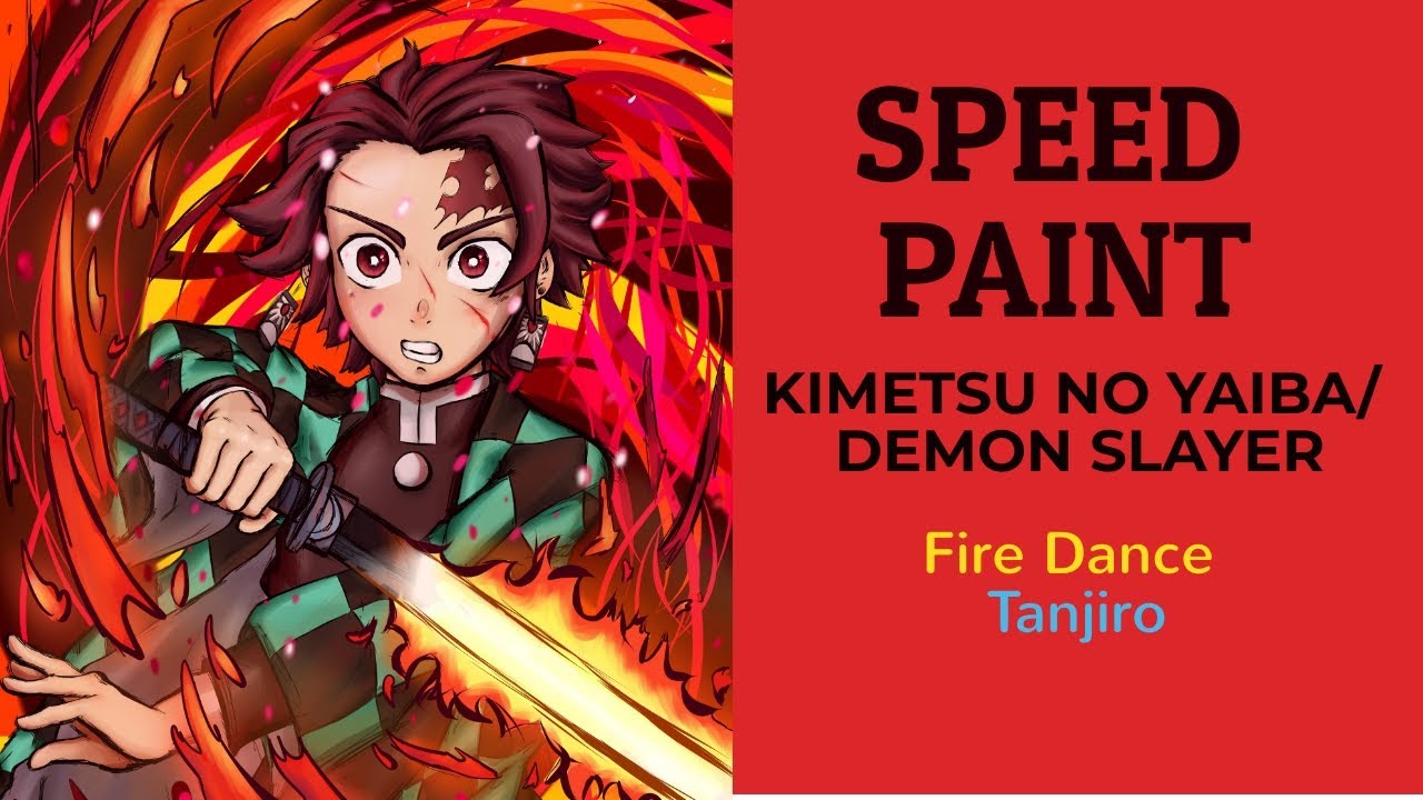 Kimetsu no Yaiba Speed paint / Demon slayer / especial 100 subs - YouTube