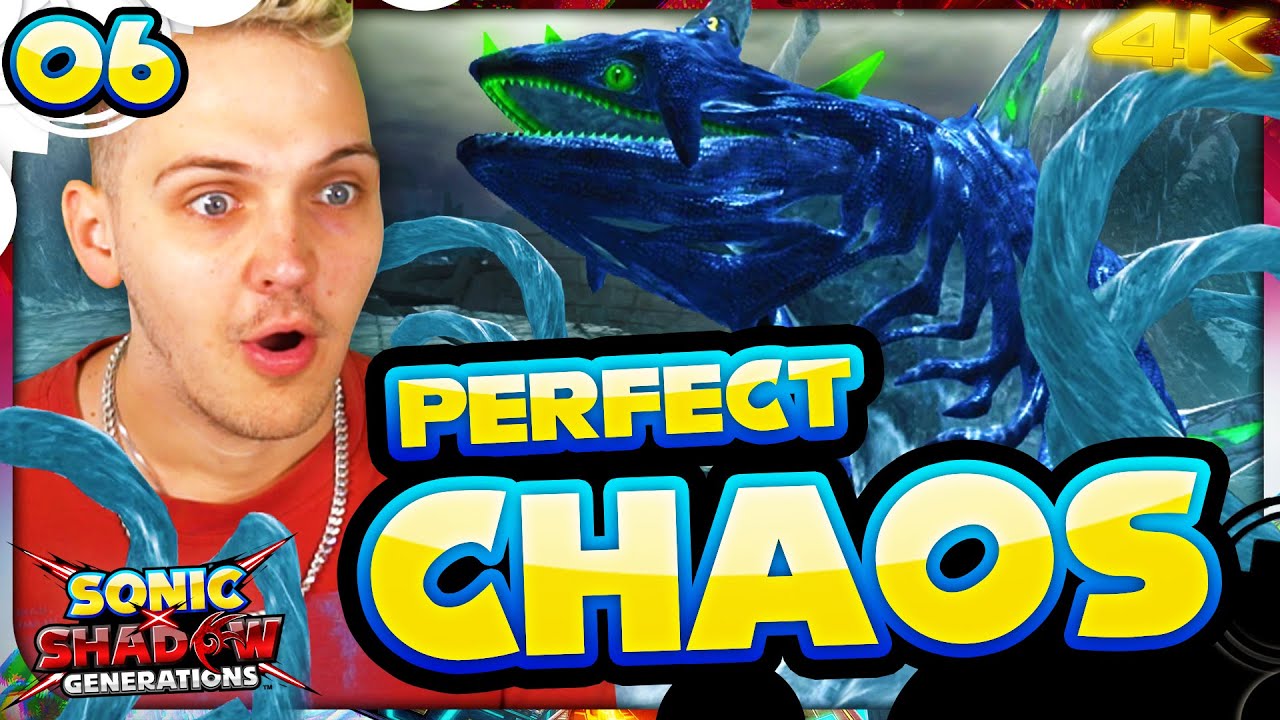 Let’s Play Sonic X Shadow Generations #6 🔵⚫ Boss Perfect Chaos ist der ...