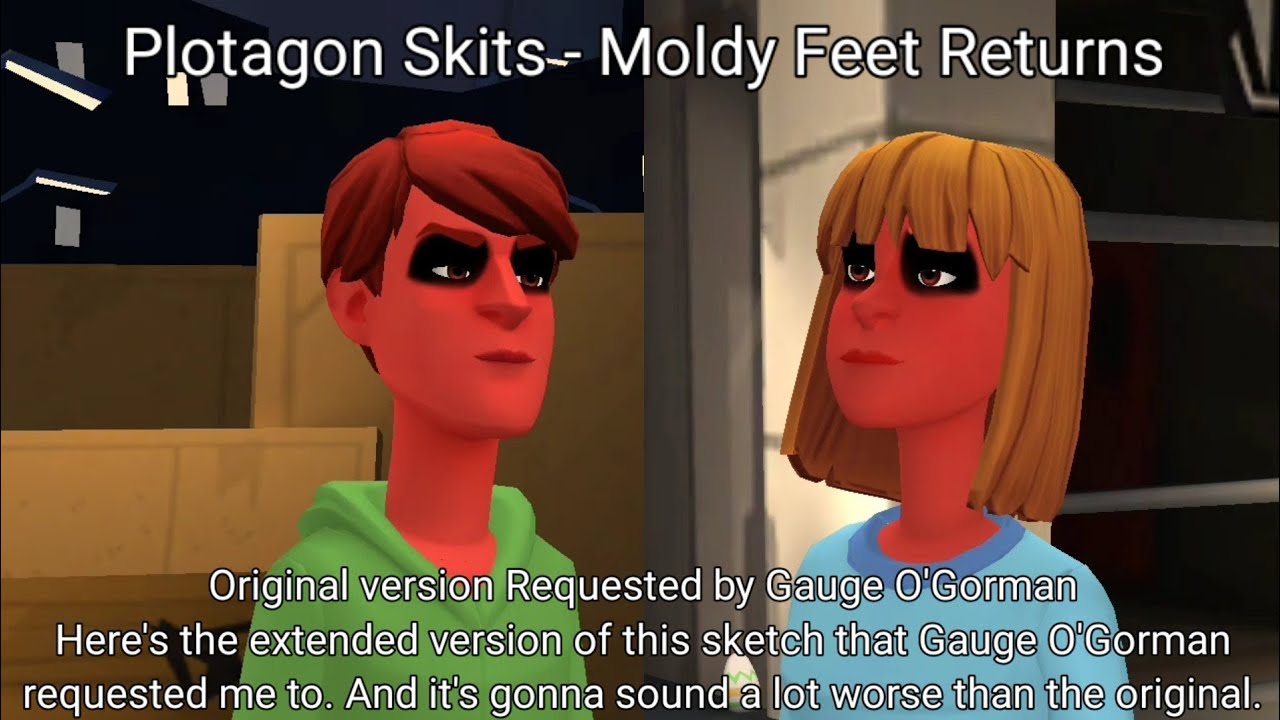Plotagon Skits - Moldy Feet Returns (Extended Version) - YouTube