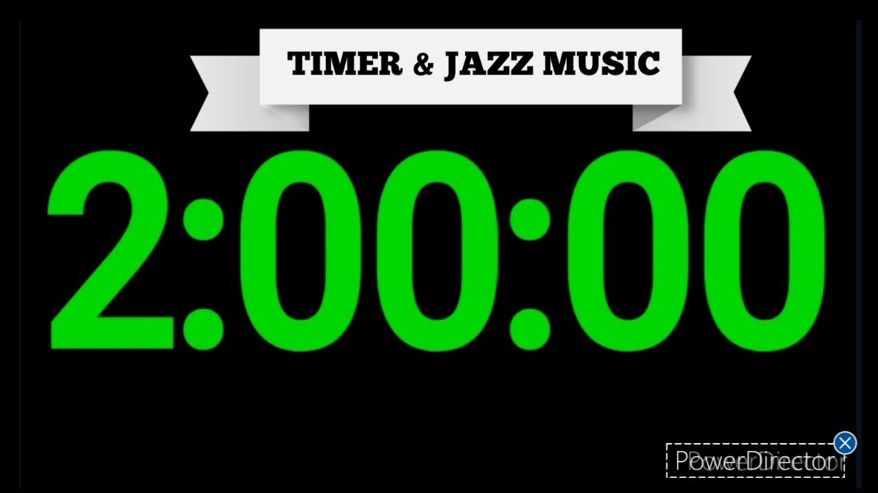 2 hour timer and jazz music - YouTube