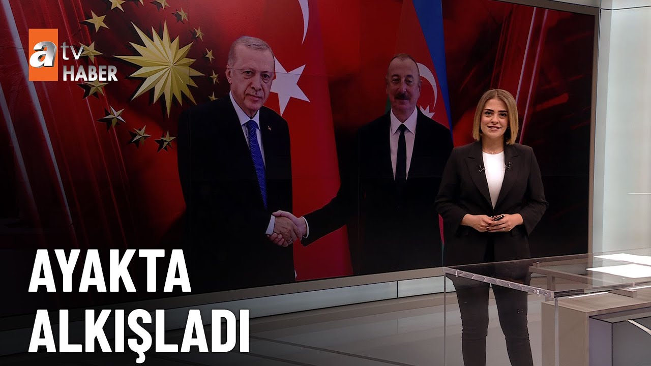 Cumhurbaşkanı Erdoğan Azerbaycan'da! - atv Haber 13 Haziran 2023 - YouTube