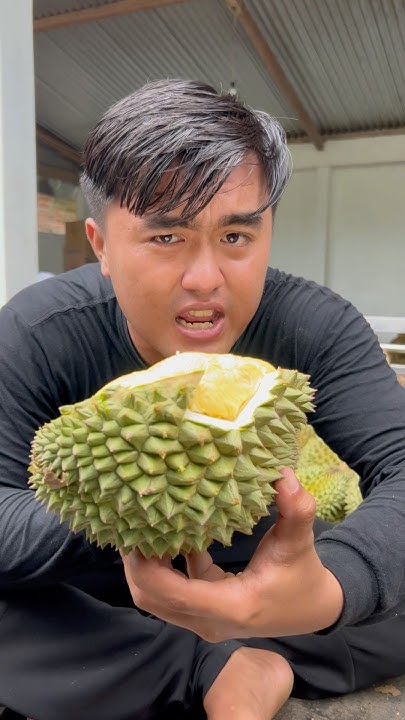 Durian lokal rasanya mirip Musangking 🤤#doniartawan - YouTube