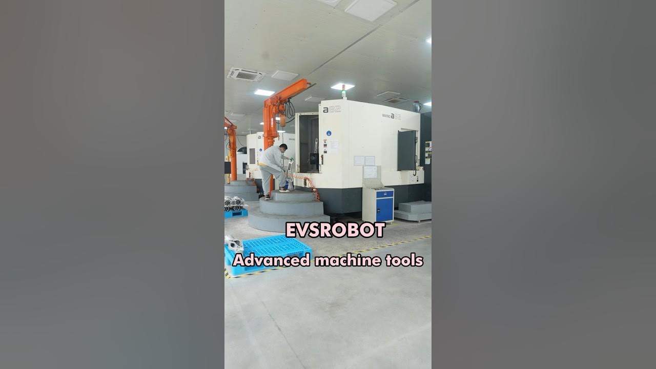 📌 EVSROBOT Smart Factory – Advanced Machine Tools for Precision Casting! - YouTube