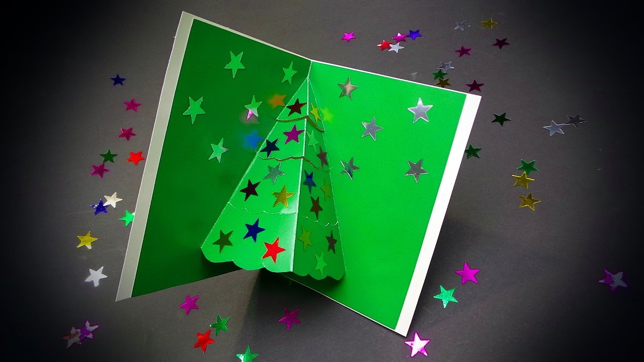 DIY Christmas Card Easy Christmas Pop Up Card Christmas Gift Idea YouTube DIY Christmas Card Easy Christmas Pop Up Card Christmas Gift Idea YouTube