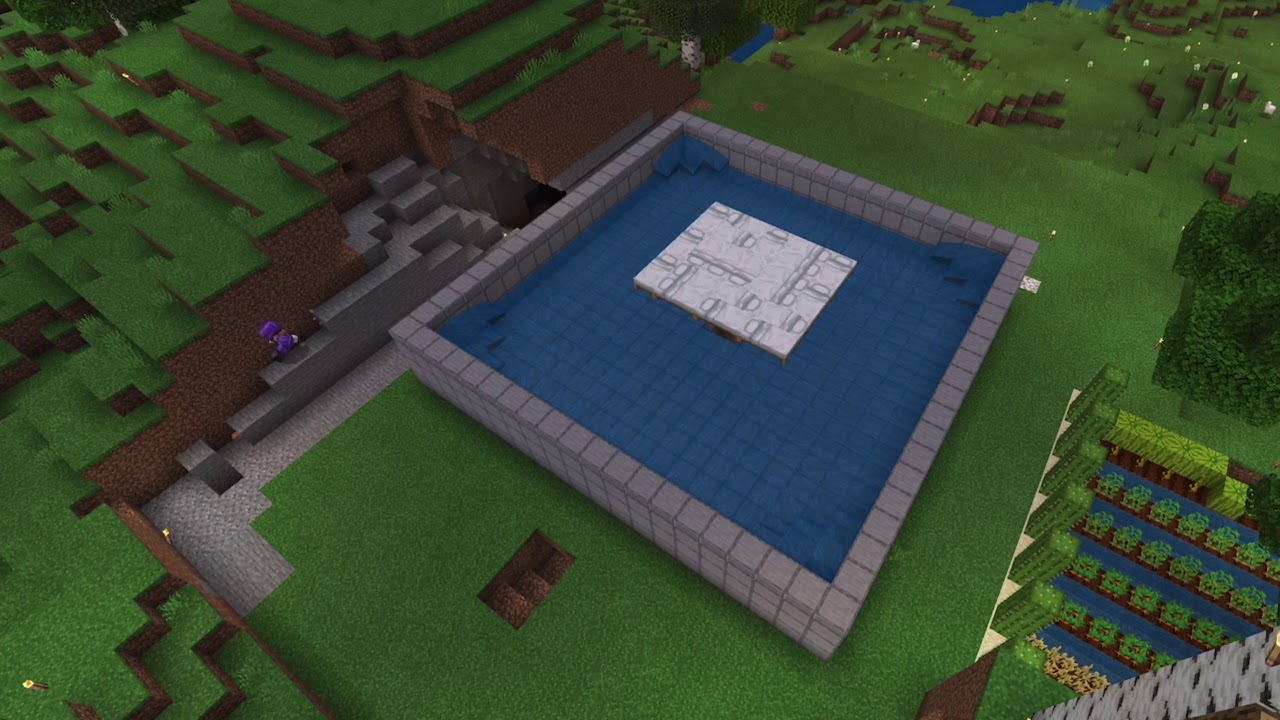 Building Iron Farm - time lapse - YouTube