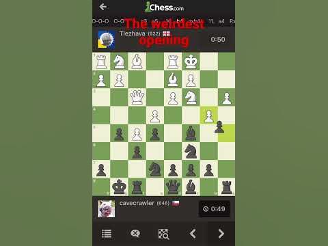 The weirdest chess opening… - YouTube