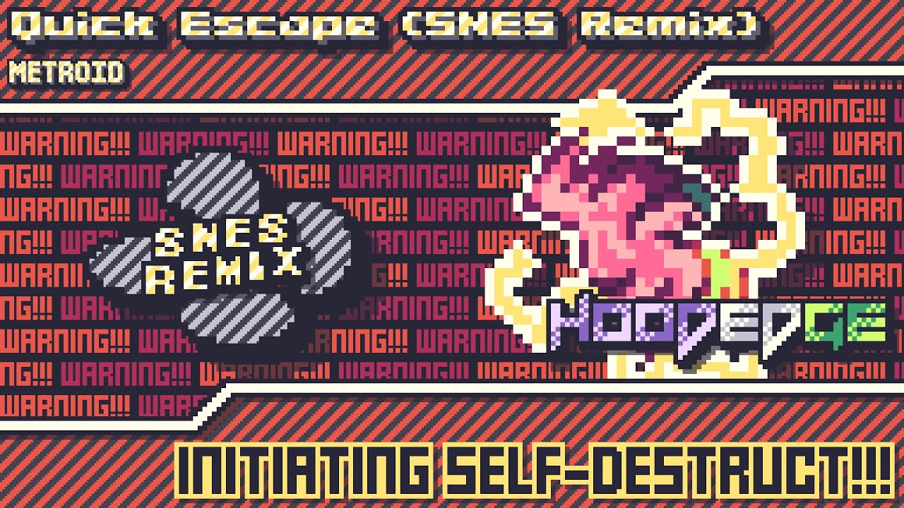𝐒𝐅𝐂𝟑 Metroid - INITIATING SELF-DESTRUCT!!! ~ Quick Escape (SNES Remix ...