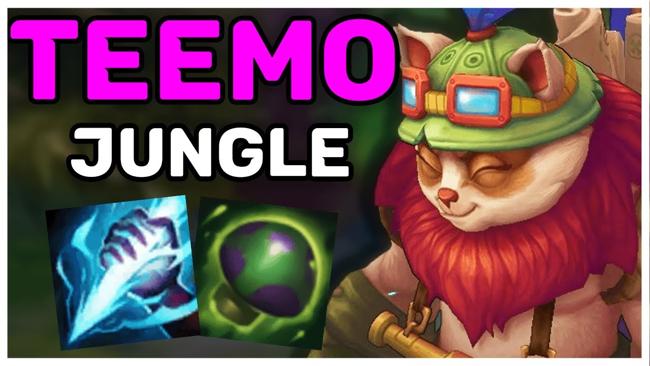 NUKE EVERYONE WITH THESE SHROOM BUFFS - TEEMO JUNGLE JUNG JG BUILD ...
