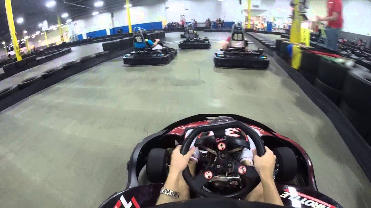 Full Throttle Karting - Cincinnati - 3rd Race - 29.725 seconds - YouTube