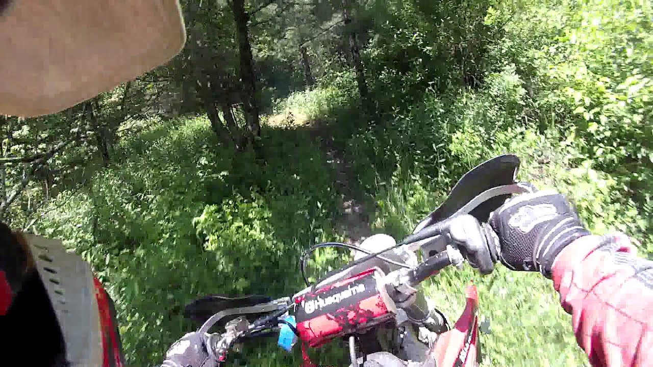 Burning Rock WV... Single track, Trail 190, 5/22/15 - YouTube