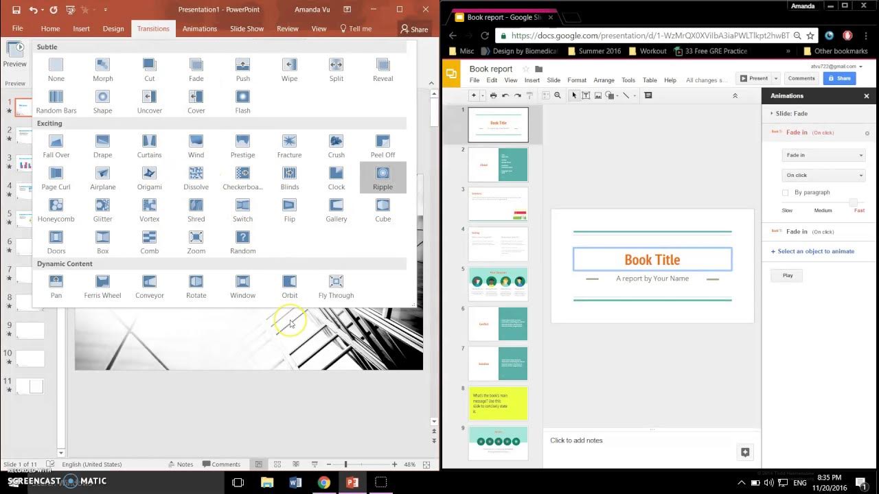 PowerPoint vs Google Slides - YouTube