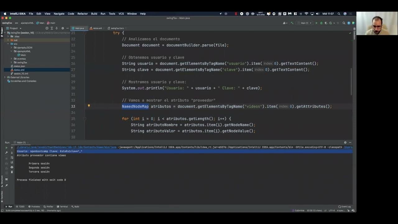 74 Parsexml - Curso Java - OpenBootcamp - YouTube