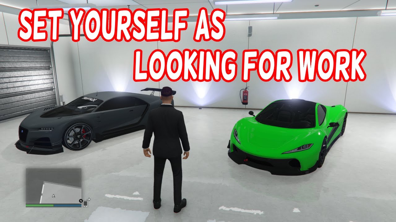 GTA 5 - Set yourself as Looking for Work (Daily Objective) - YouTube