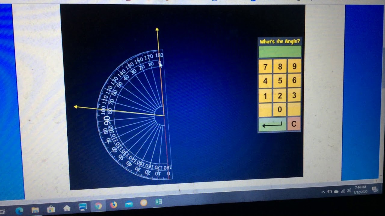 Measuring Angles - YouTube