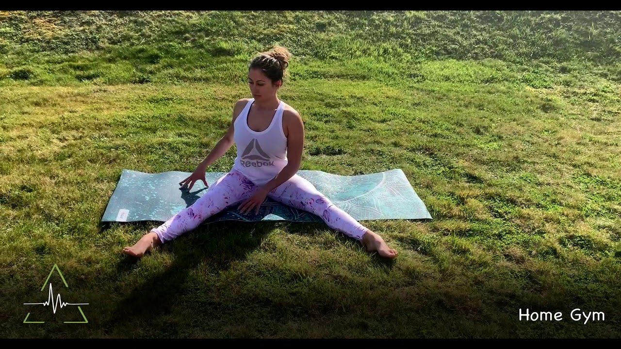 Single Leg Straddle Ups - Home Gym - YouTube