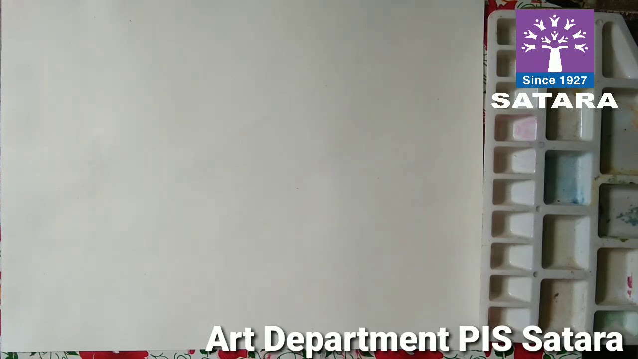 Art | 2D Design in warm colourscheme | PIS Satara - YouTube