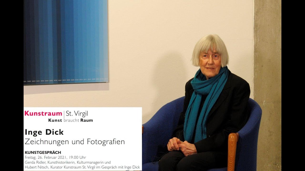 Kunstgespräch Inge Dick - YouTube