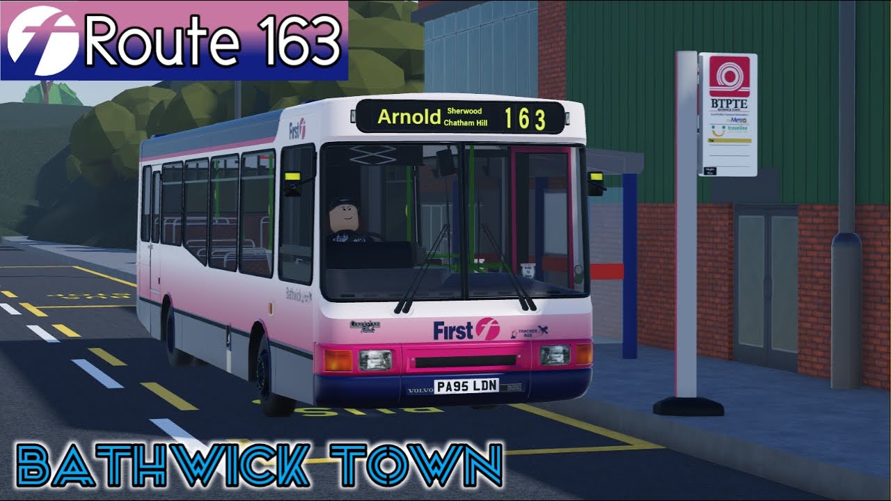 First Bus Volvo B6 Paladin - Bathwick Town route 163 - YouTube