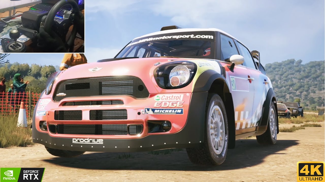 EA Sports WRC | Mini John Cooper | Safari Rally Kenya PXN V99 Steering ...