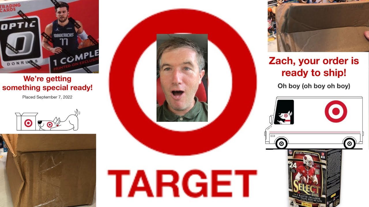 🔥Zach's Retail Sports Card Shipping Orders from Target.com🔥The Good ...