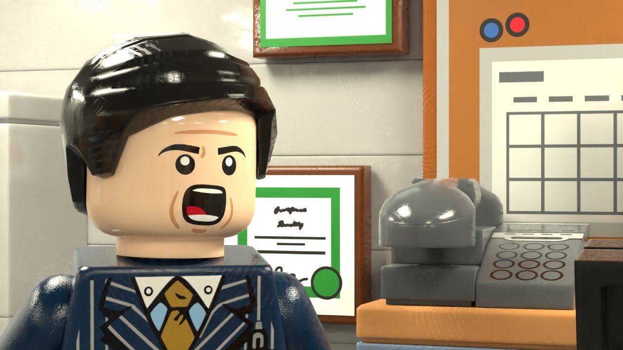 Lego The Office | Toby Returns - YouTube