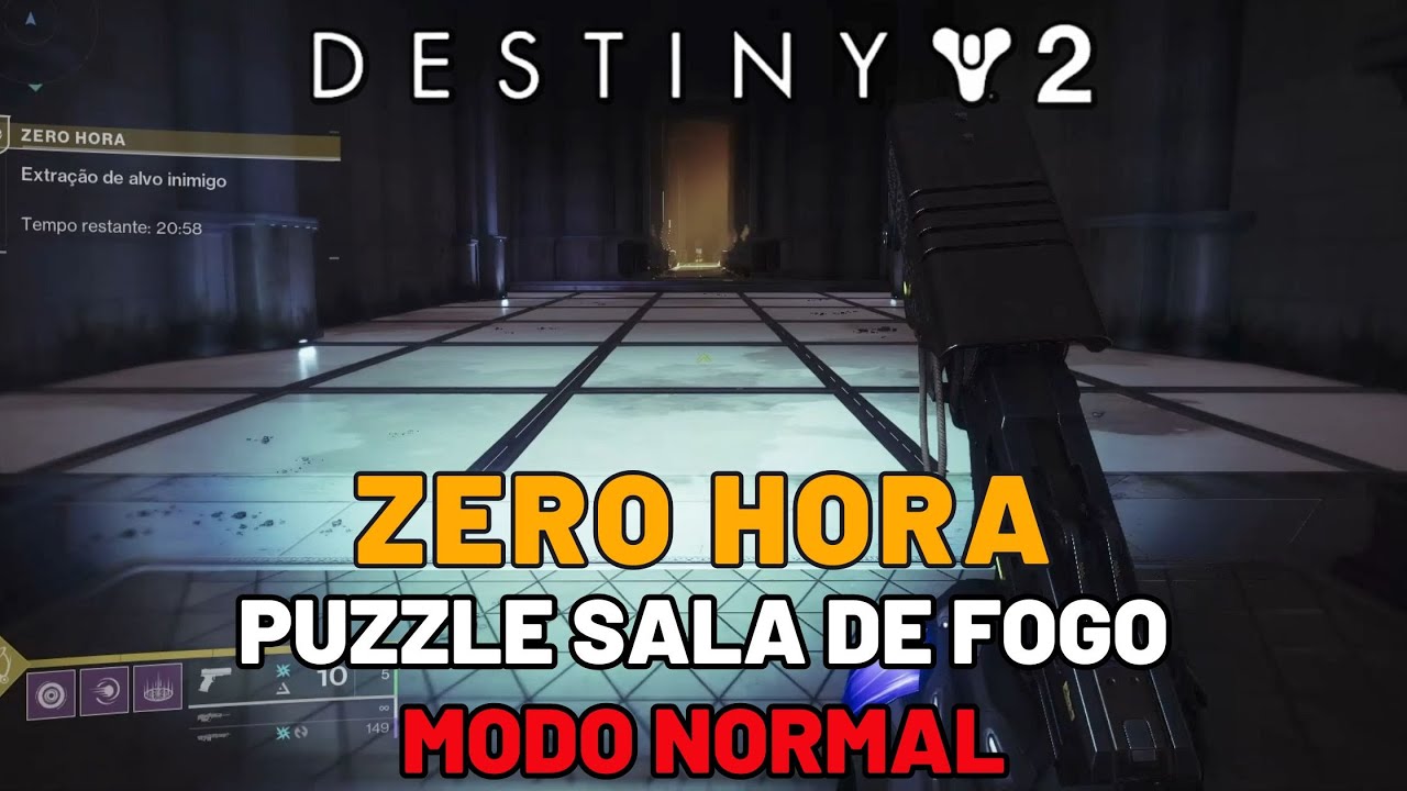 Destiny 2 - Zero Hora | Caminho Puzzle Sala de Fogo (Modo Normal) - YouTube