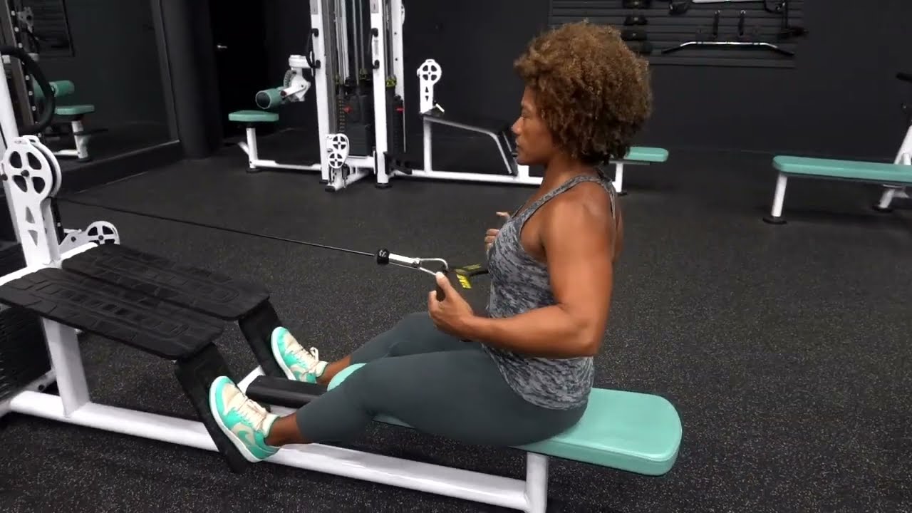 Row - Seated - Medium Grip - Semi-Supinated - YouTube