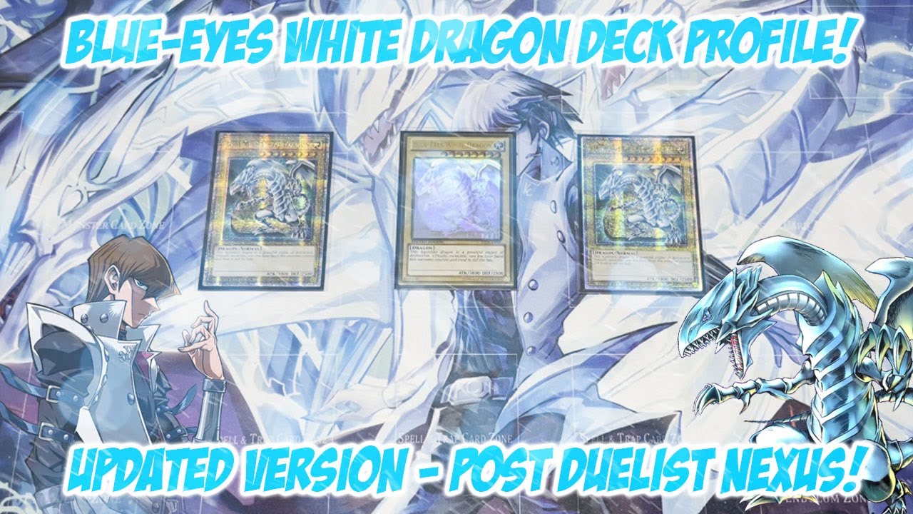 BLUE-EYES WHITE DRAGON UPDATED Deck Profile | August 2023! | YUGIOH | Post Duelist Nexus - YouTube