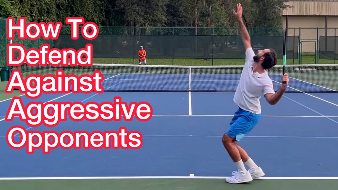 How To Turn Defense Into Offense (Winning Tennis Strategy) - YouTube