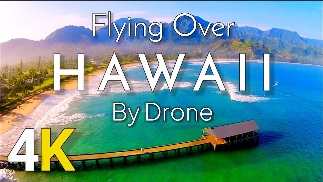 Hawaii, USA🇺🇲-by drone (4K), Flying Over Hawaii - YouTube