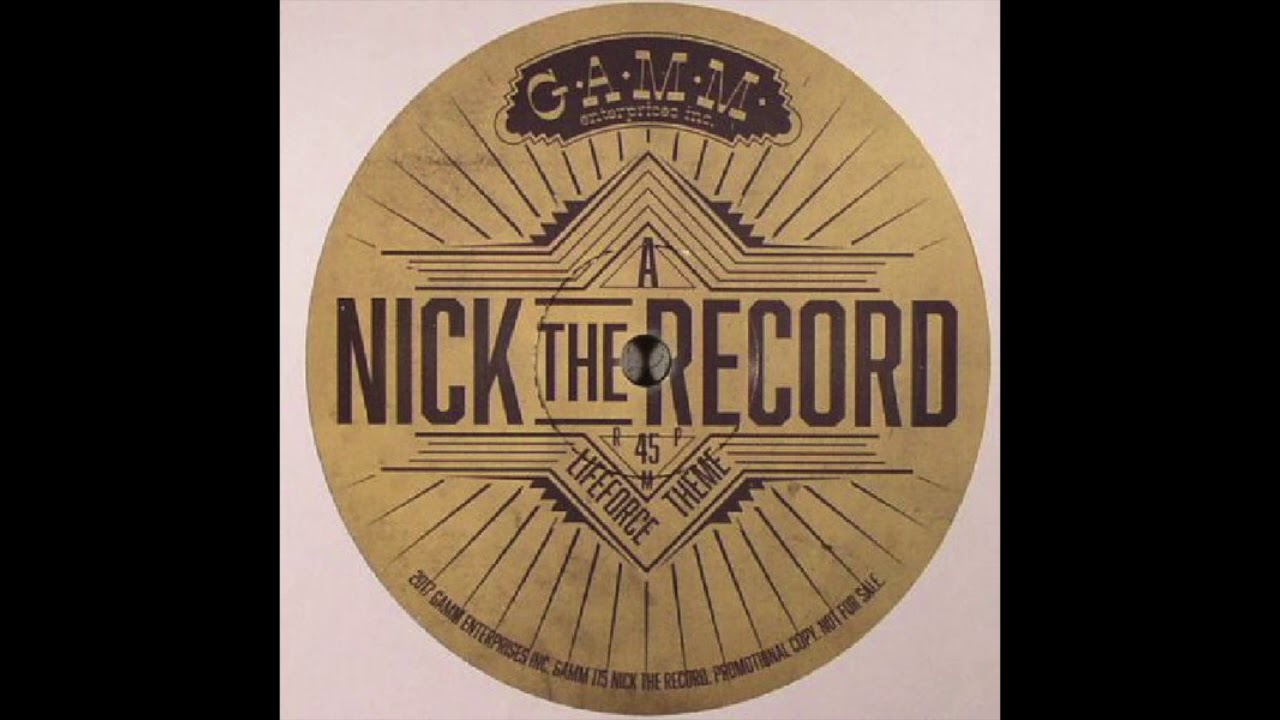 Nick The Record ‎– Recordnition - YouTube