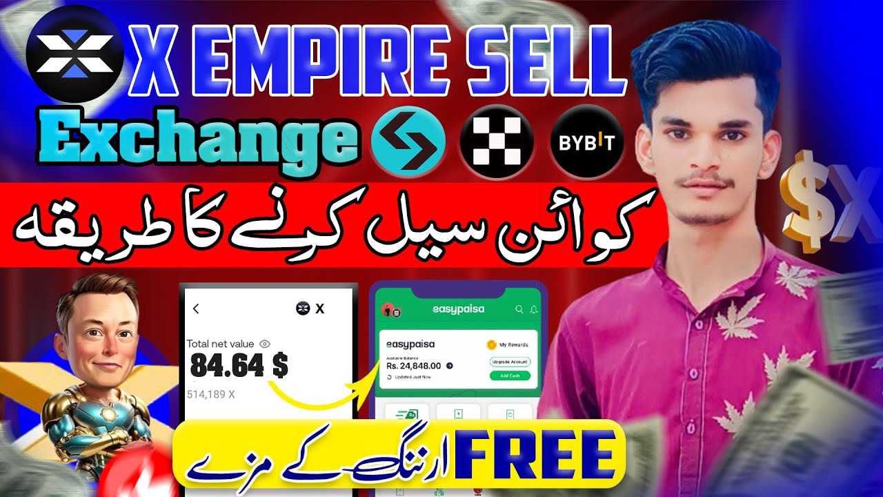 X Empire Coin Sell Kaise Kare 🤑 | X Empire Coin Sell OKX Bybit & Bitget ...