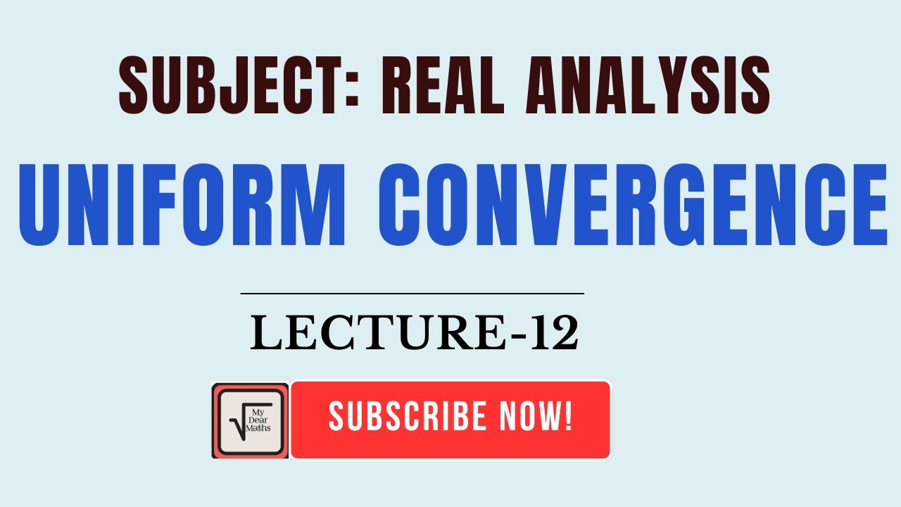 Lecture-12 || Sequence of Continuous Functions - YouTube