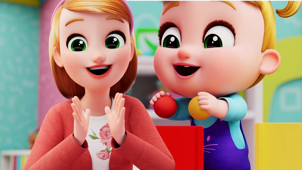 Clean Up Song | Kids Cartoons and Nursery Rhymes - YouTube