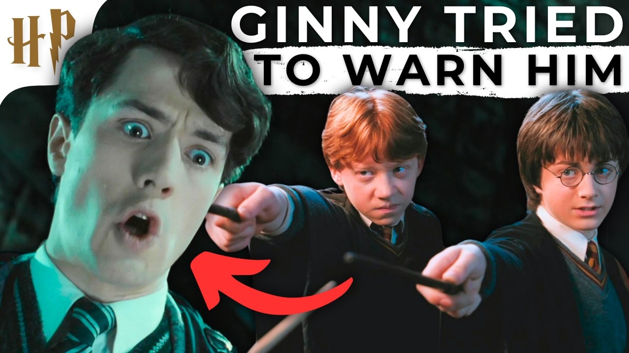 They CUT Ginny's Warning To Harry About Tom Riddle | Book vs. Film ...