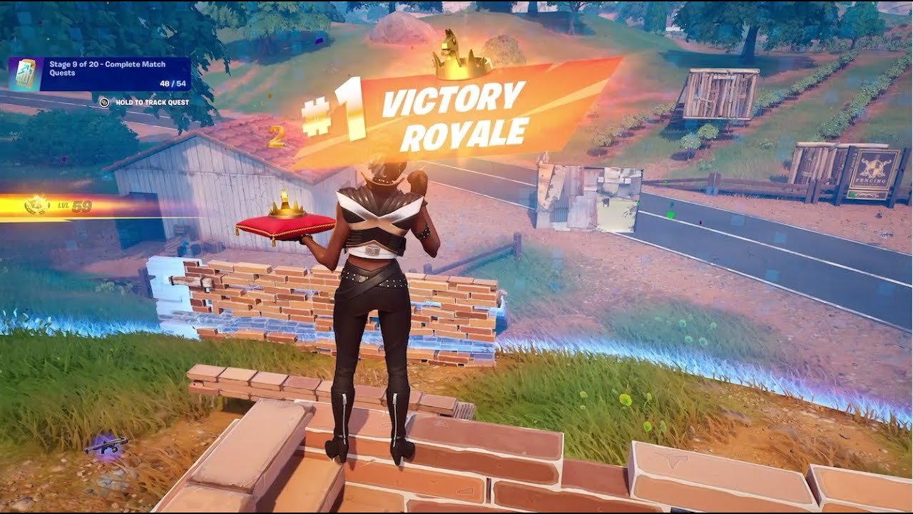 Crown Snatch Royale! [Fortnite Chapter 5 Season 2 Solo Victory Royale ...