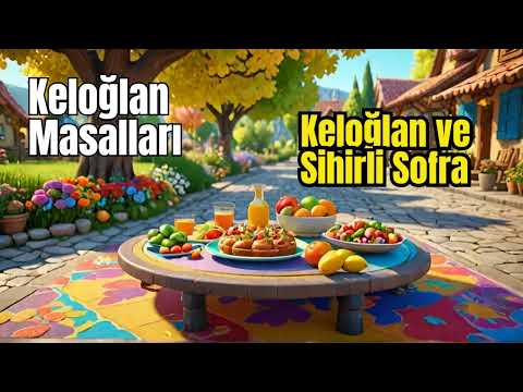 Keloğlan Masalları | Keloğlan Ve Sihirli sofra Masalı