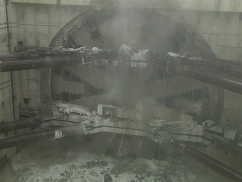 Seattle Tunnel Digger Ends Long Journey - YouTube