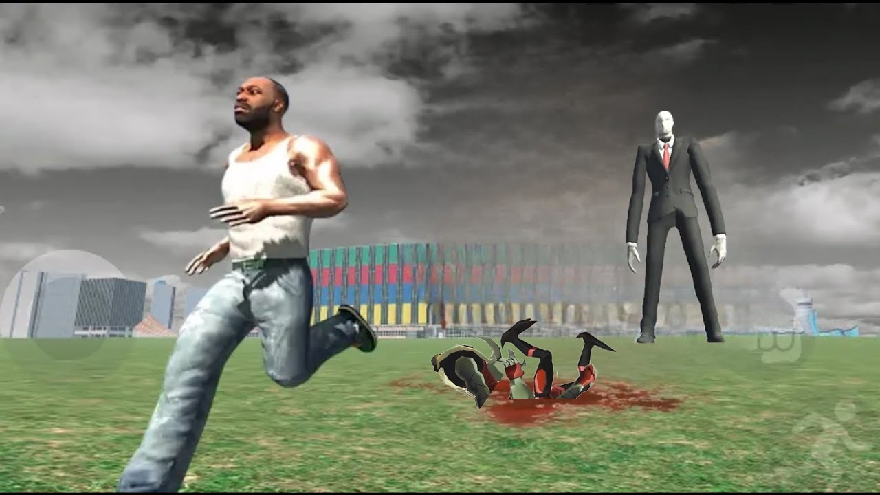 Franklin gang vs slender man gang in Indian bike driving 3D - YouTube