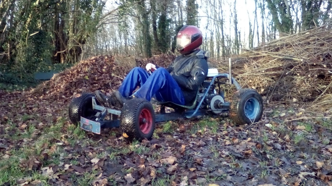 Go Kart Engine Swap Part 4 | Test Driving! - YouTube