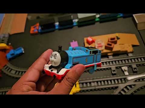 My updated Trackmaster layout. - YouTube